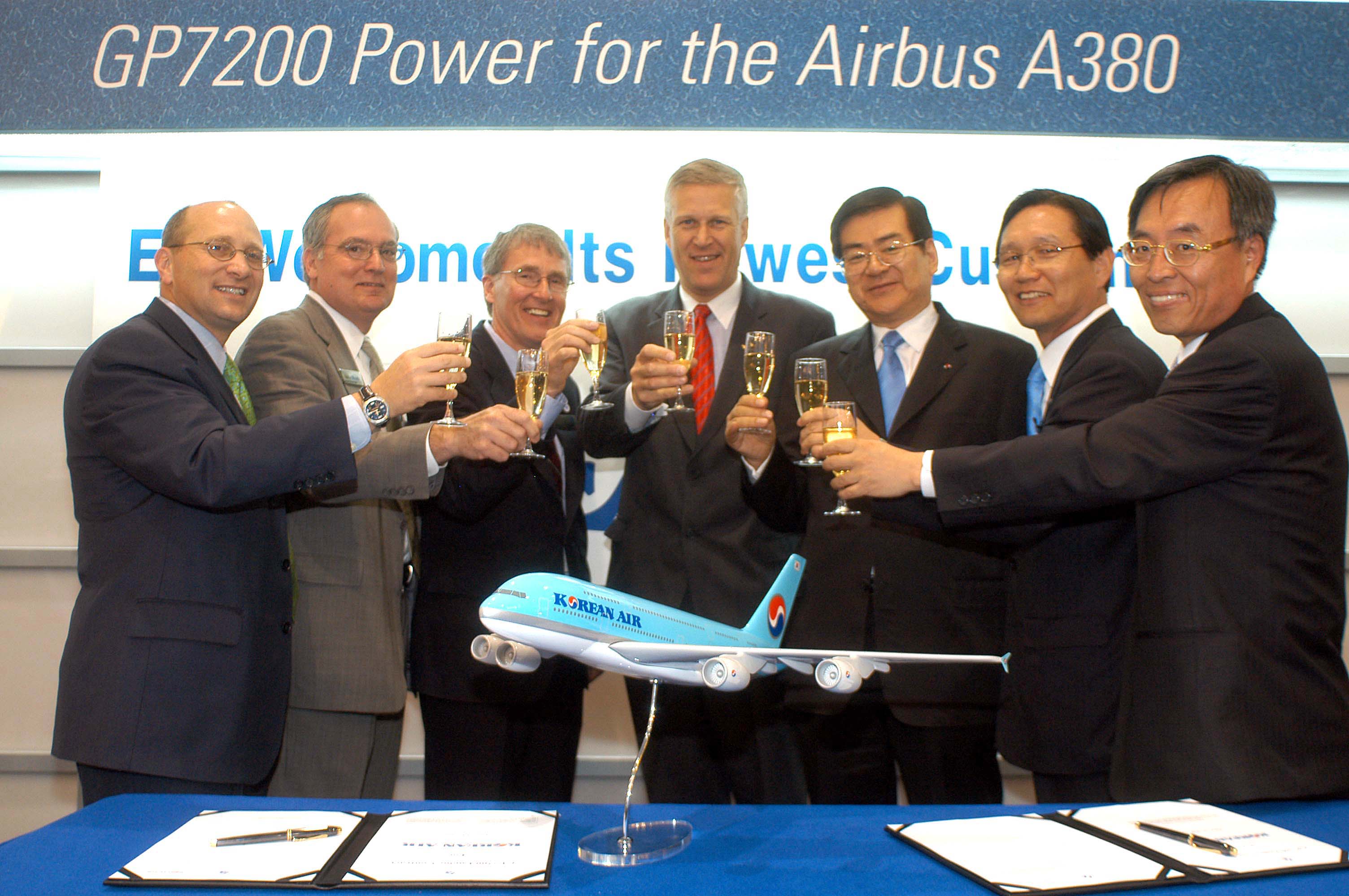 대한항공, A380 엔진 GP7200 모델 선정